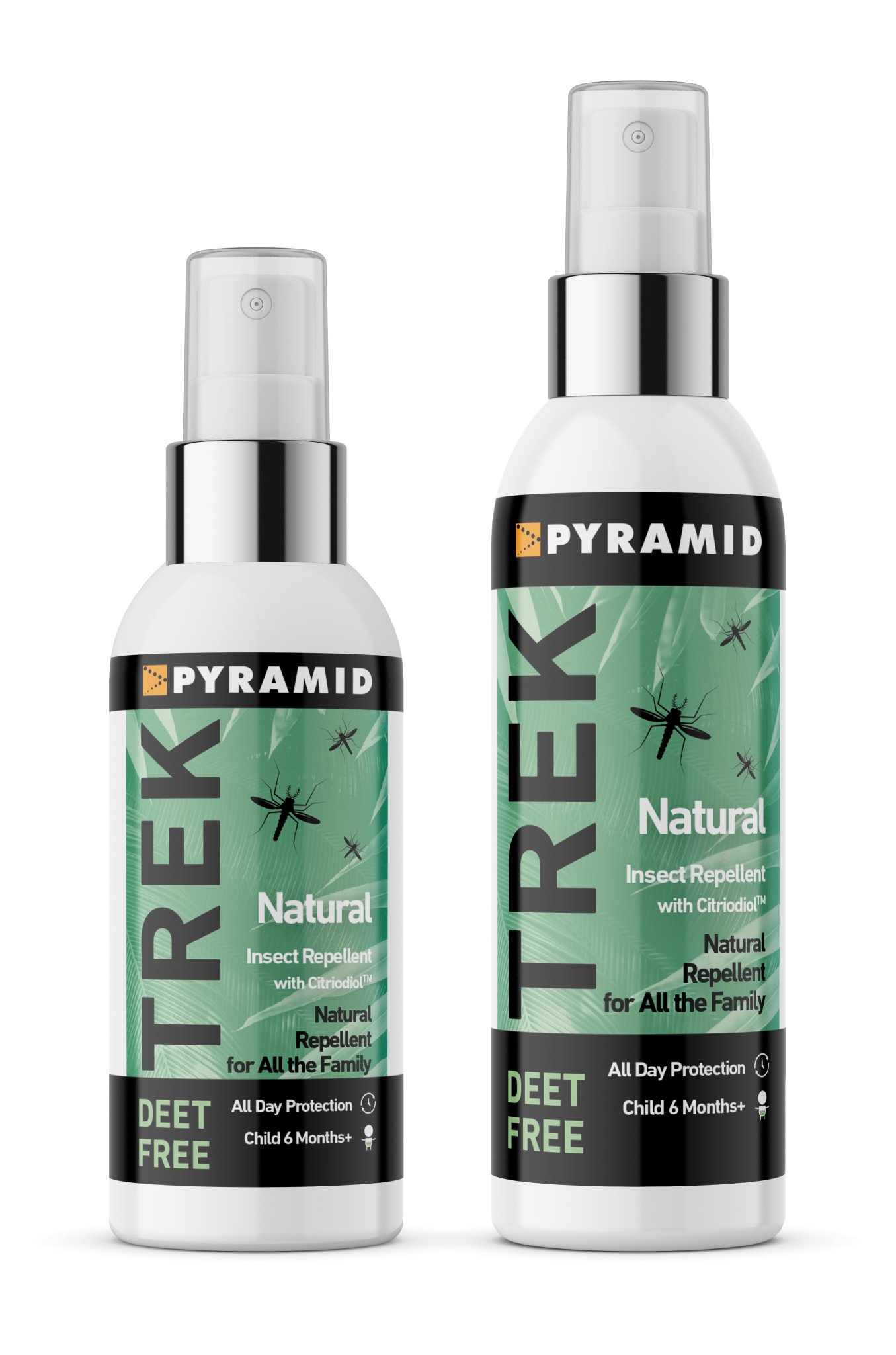 Pyramid Trek NATURAL Insect Repellent with Citriodiol 60ml - Sunsibility