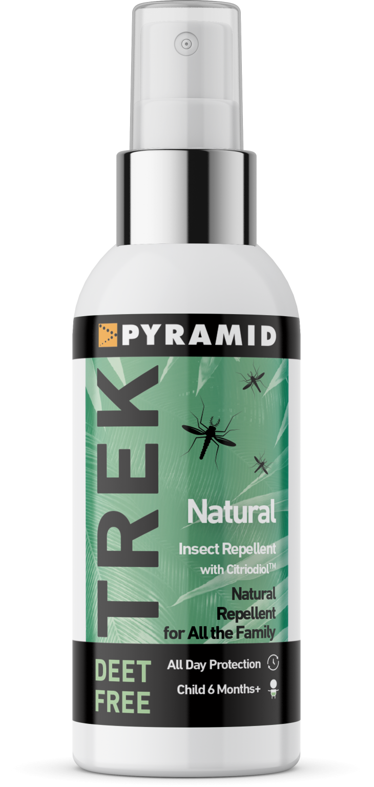 Pyramid Trek NATURAL Insect Repellent with Citriodiol 60ml - Sunsibility
